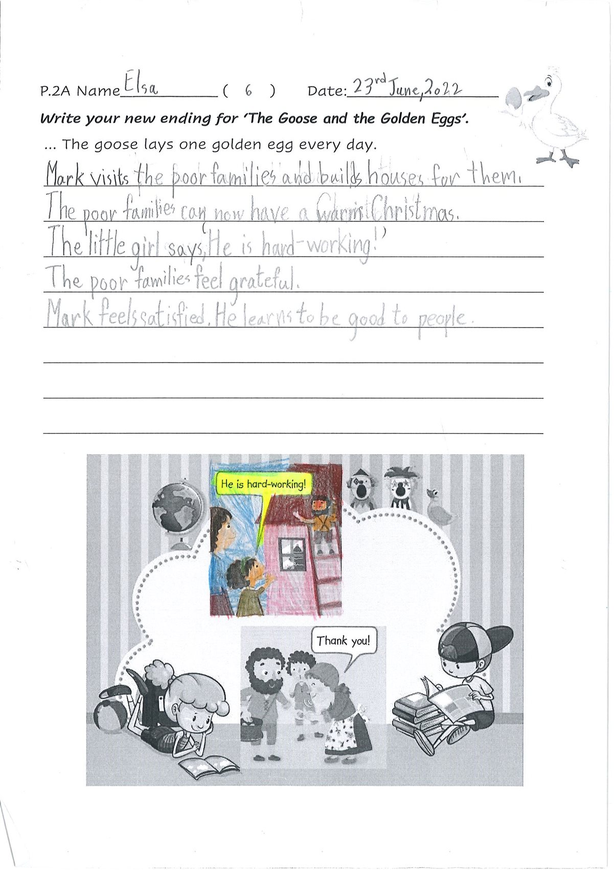 2021-22 2A Pupils Work