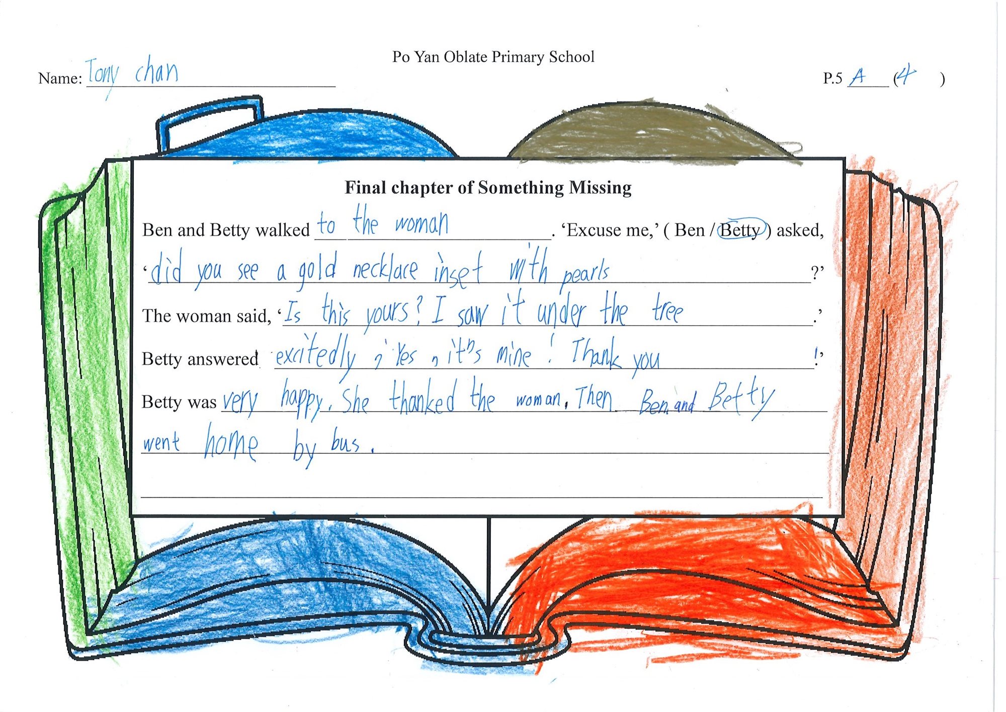 2021-22 5A Pupils Work