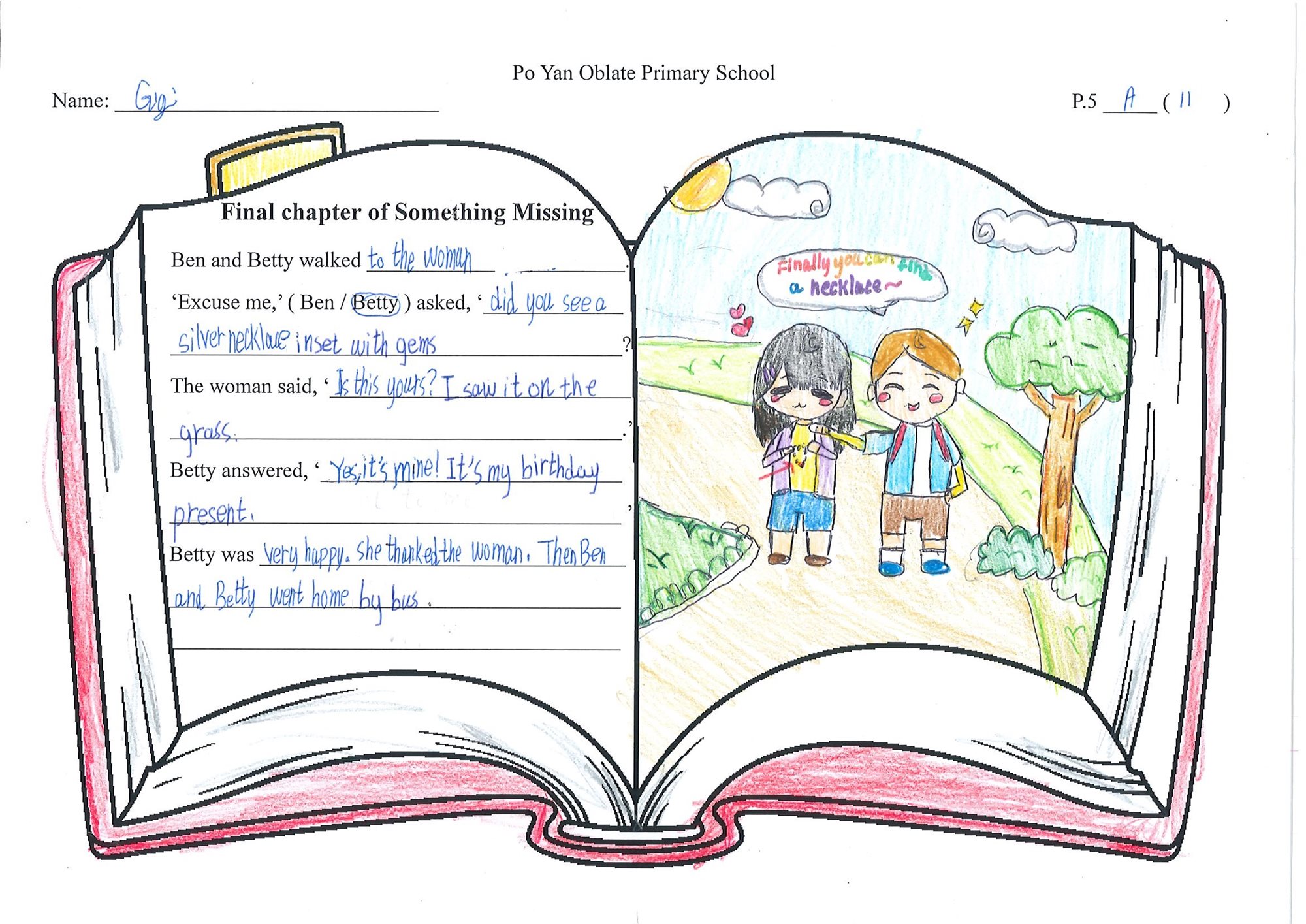 2021-22 5A Pupils Work